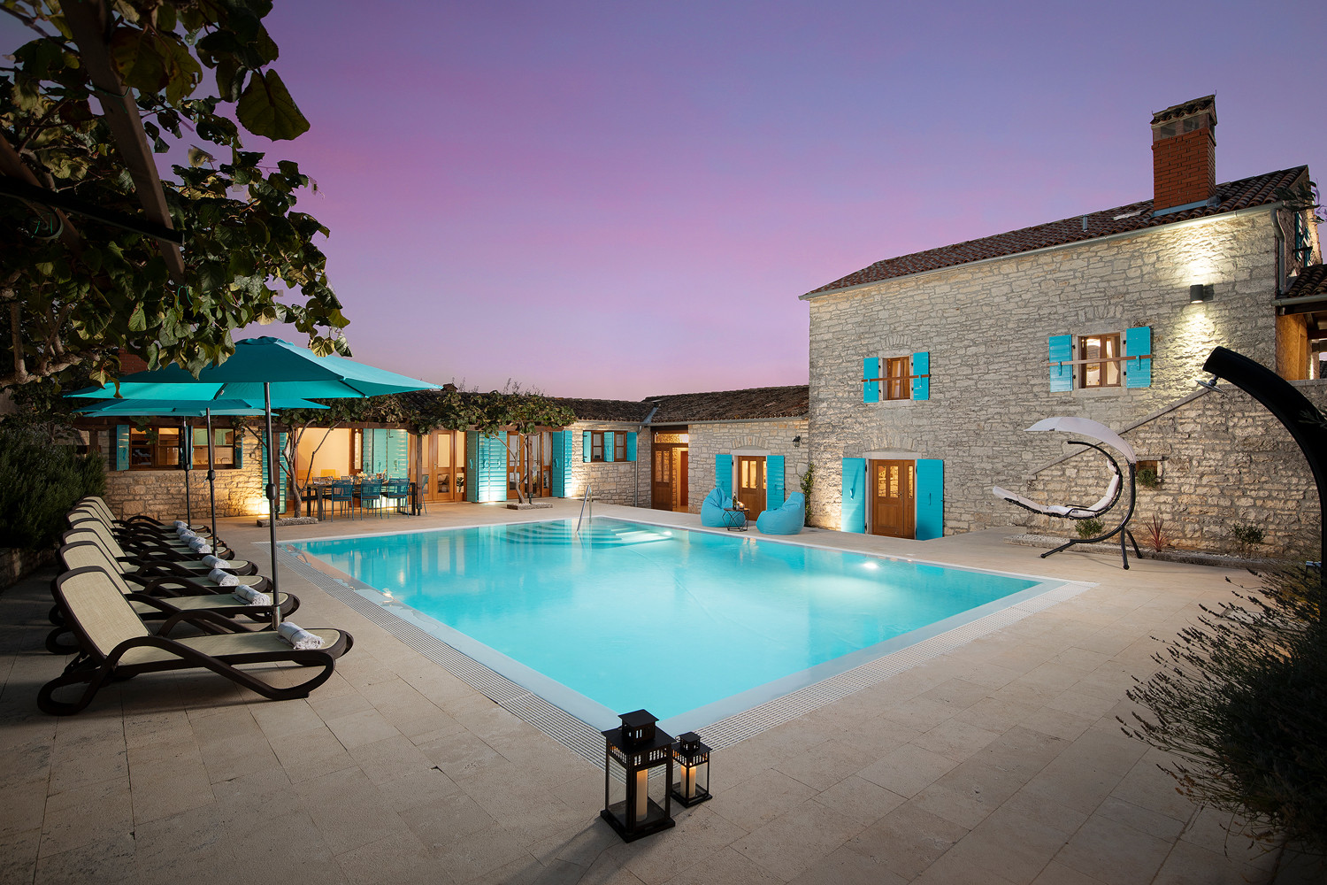 Villa Azzurra with Pool, Kurili, Istria, Croatia